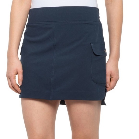Kyodan | Shorts | New Kyodan Woven Snap Pocket Skort Navy Blue | Poshmark
